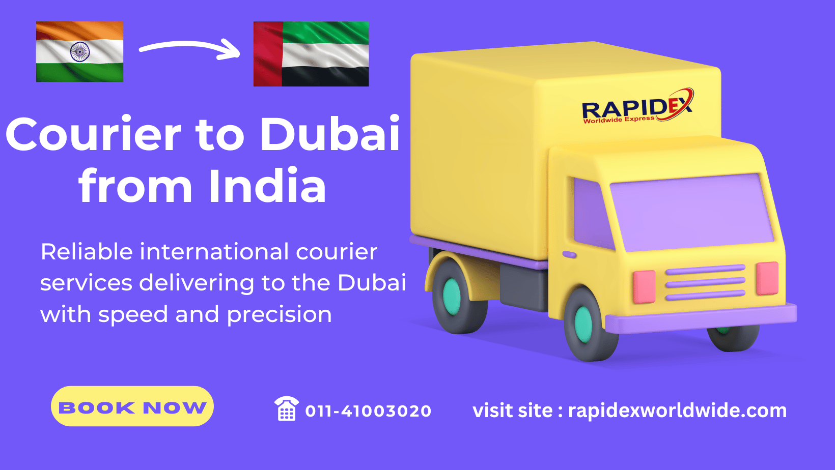 Courier to Dubai from India: A Complete Guide - Rapidex Worldwide Express
